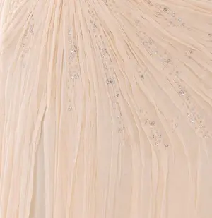 Elisabetta Franchi One-shoulder Draped Dress With Pleated Design