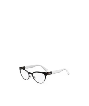 Fendi Logo Detail Eyeglasses - White
