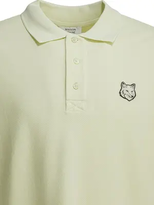 Maison Kitsuné Fox Head Oversized Polo Shirt
