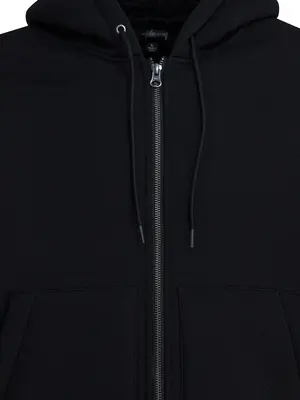 StÜssy Long-sleeved Zippered Hooded Sweatshirt