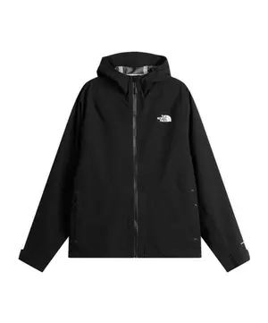 The North Face Dryvent Waterproof Hooded Zip Jacket - Black