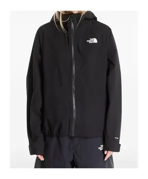 The North Face Dryvent Waterproof Hooded Zip Jacket - Black