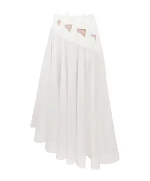 Zimmermann Luna Applique Maxi Skirt