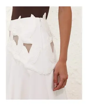 Zimmermann Luna Applique Maxi Skirt