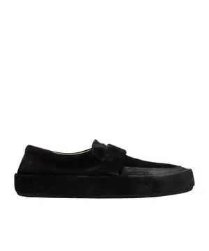 Marsèll Suede Flat Loafers With Buckle Fastening