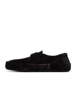 Marsèll Suede Flat Loafers With Buckle Fastening