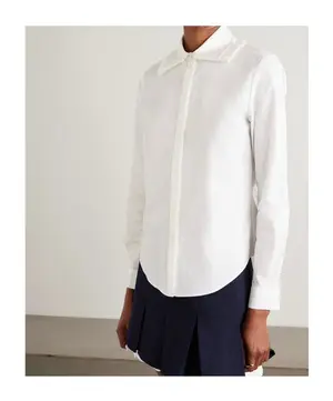 SHUSHU/TONG Ruffled Collar Shirt With Long Sleeves