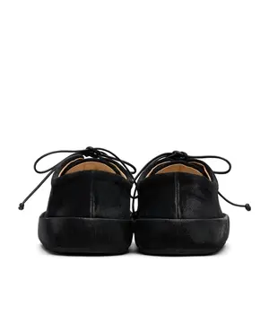 Marsèll Lace-up Round Toe Derby With Distressed Upper