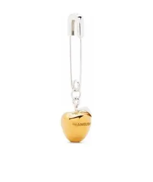 AMBUSH Apple Charm Earring - White