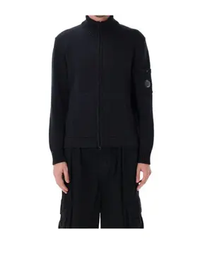 C.p. Company High Neck Cardigans For Men