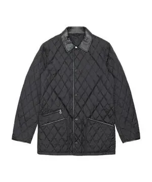 FERRAGAMO Quilted Casual Jacket - Black