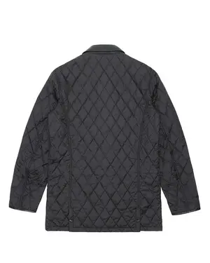 FERRAGAMO Quilted Casual Jacket - Black