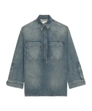 Zadig&Voltaire Long-sleeved Denim Shirt