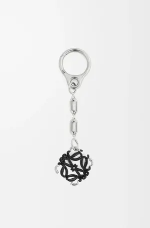 Loewe Scarabeo Anagram Charm - Silver/black