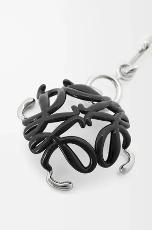 Loewe Scarabeo Anagram Charm - Silver/black