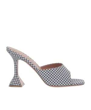 Amina Muaddi Square-toe High-heeled Sandals