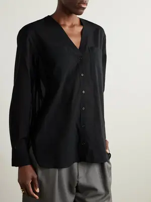 Theory Wool Blend Shirt