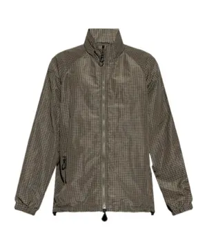 Comme Des Garçons Plaid Zip-up Jacket