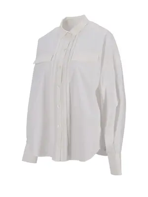 SHUSHU/TONG Cotton Shirt With Front Inserts