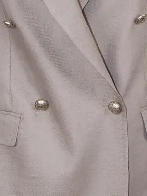 Tagliatore Bernice Double-breasted Sleeveless Blazer - Gray