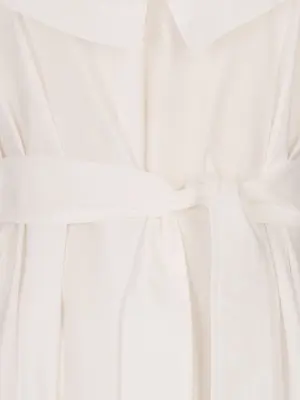 P.a.r.o.s.h Ruffled Maxi Dress - White