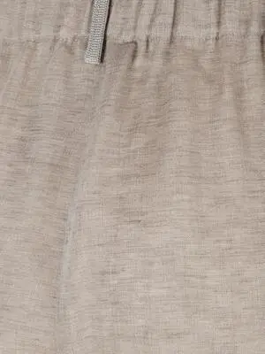 Fabiana Filippi Elasticated Wide-leg Pants