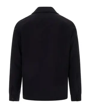 Canali Four-pocket Shirt Jacket - Black