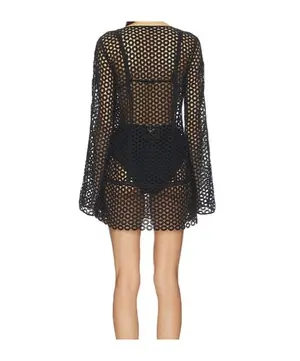 Cult Gaia Cut-out Long-sleeve Mini Dress