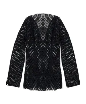 Cult Gaia Cut-out Long-sleeve Mini Dress - Black