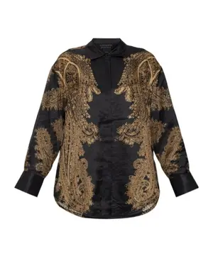 ALLSAINTS Bernie Long-sleeved Printed Shirt