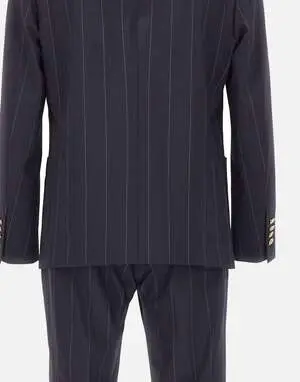Eleventy Pinstripe Double-breasted Suit