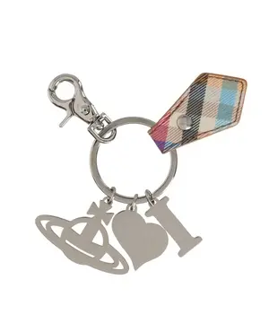 VIVIENNE WESTWOOD I Love Orb Charm Keyring