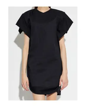 IRO PARIS Short Sleeve Dress