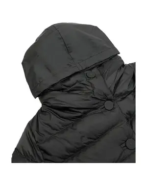 Max Mara Quilted Cotton Long Sleeve Coat