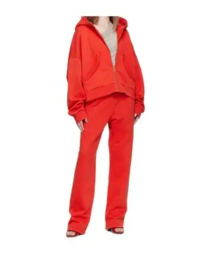 ENTIRE STUDIOS Straight-leg Sweatpants - Red
