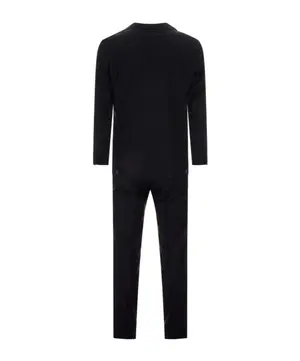 Canali Long-sleeved Suit - Black