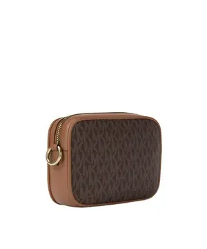 Michael Kors Jet Set Small Signature Logo Camera Crossbody Bag