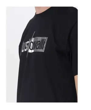 Just Cavalli Logo Print T-shirt