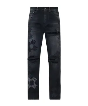 Amiri Ma Quad Distressed-effect Jeans
