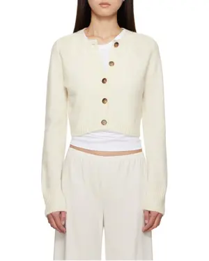 Loulou De Saison Zephir Cropped Cardigan