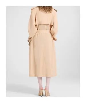 Ermanno Scervino Double-breasted Belted Trench Coat
