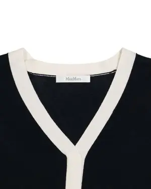 Max Mara V-neck Long-sleeved Sweater