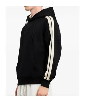 Palm Angels Back Curved Logo Track Hoodie