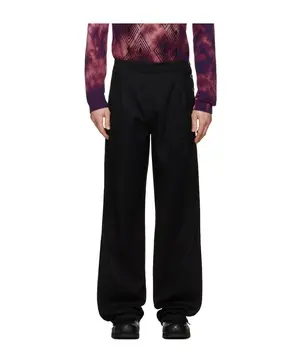 KIKO KOSTADINOV High-waisted Pleated Straight Leg Trousers