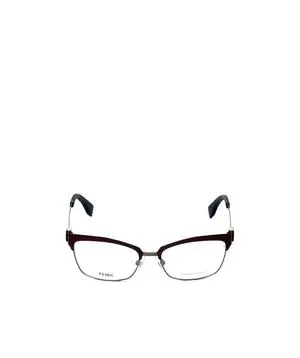 Fendi Full Rim Eyeglasses - Black