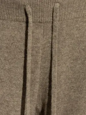 LISA YANG Sofi Drawstring Cashmere Trousers - Brown
