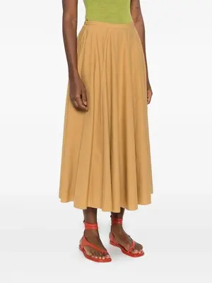 FORTE_FORTE Patchwork Midi Skirt