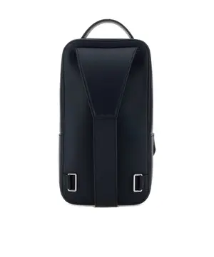 Bally Mythos Stripe Sling Bag - Black