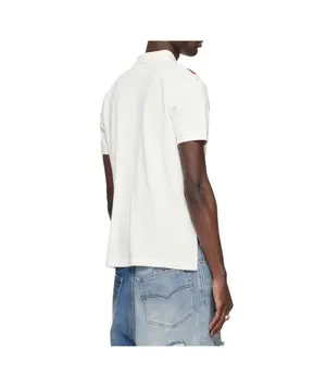Vaquera Logo Print Polo T-shirt