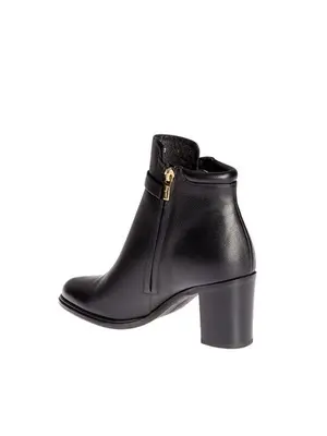 FERRAGAMO Logo High-heeled Ankle Boots